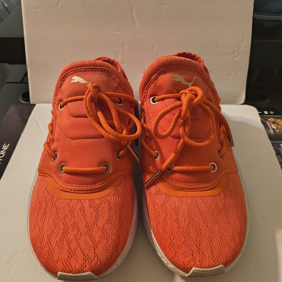 Puma | Shoes | Puma Kids Orange Sneakers | Poshmark